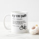 Cycopath Definition Funny Biker Addict Cycling Coffee Mug | Zazzle