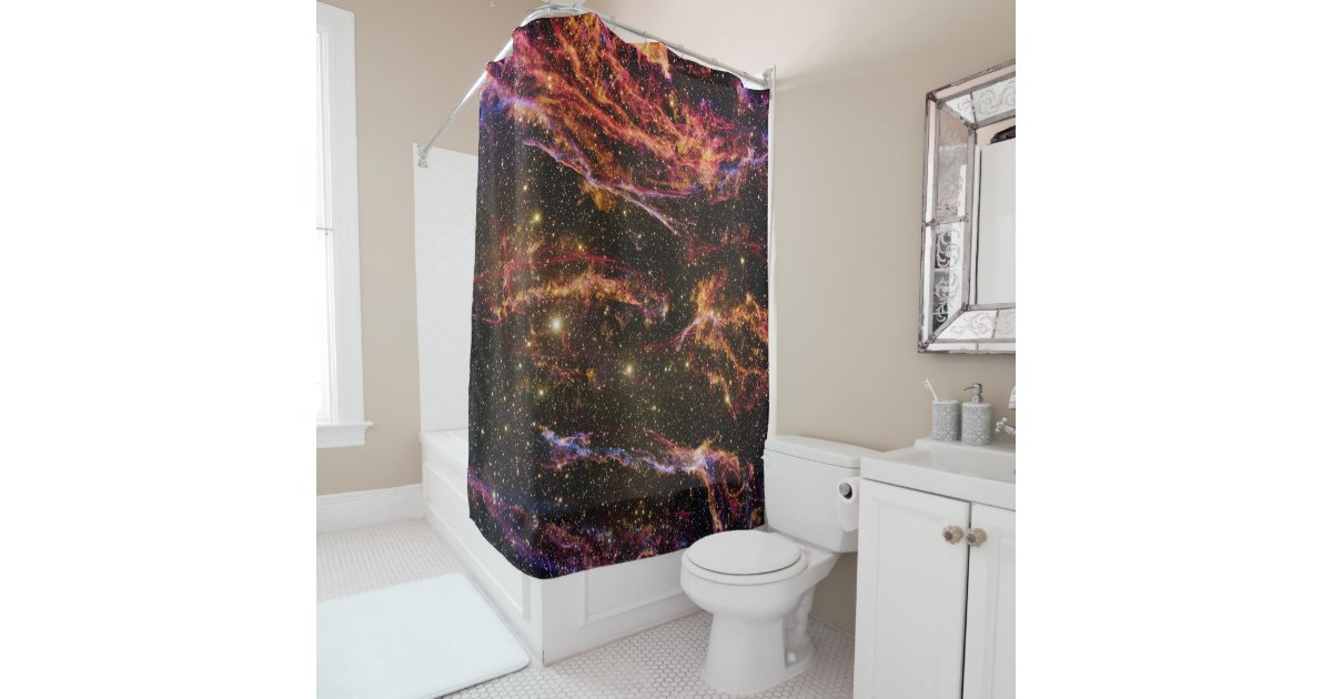 Cygnus Loop Nebula Shower Curtain | Zazzle