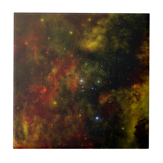 Cygnus OB2 Star Cluster Ceramic Tile | Zazzle