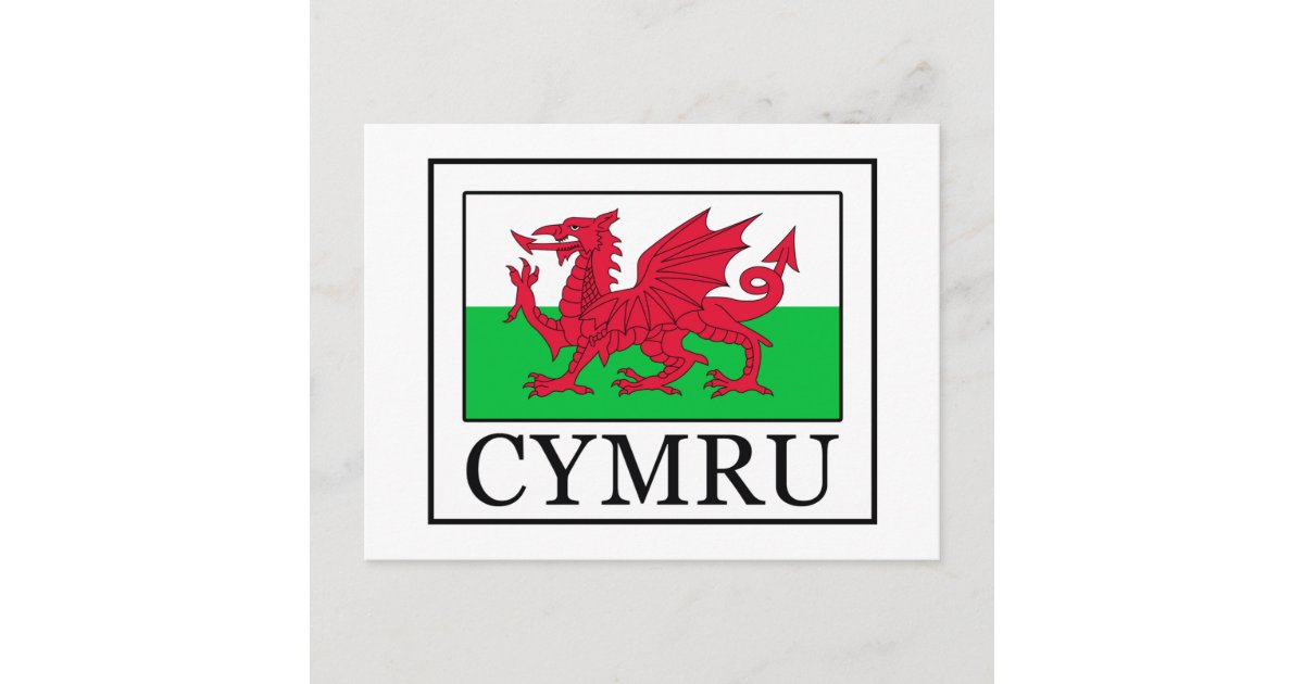 Cymru Postcard | Zazzle