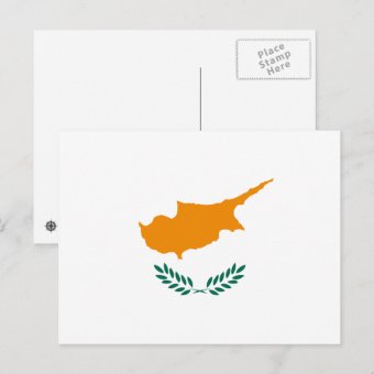 Cyprus Flag Postcard | Zazzle
