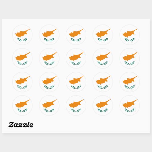 Cyprus Flag Sticker | Zazzle