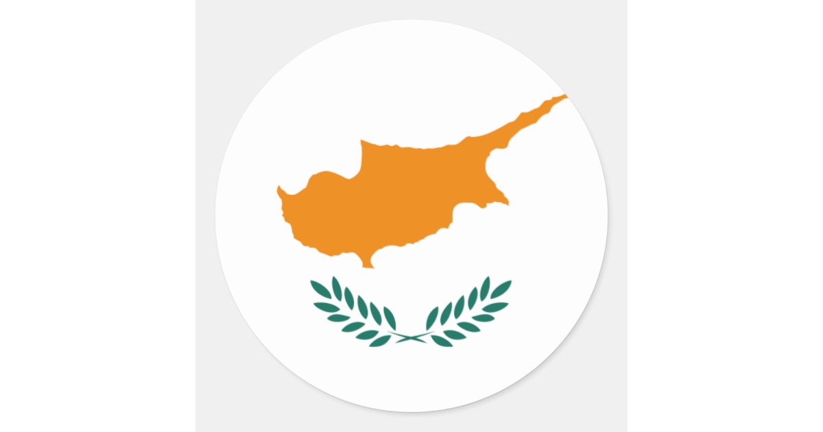 Cyprus Flag Sticker | Zazzle
