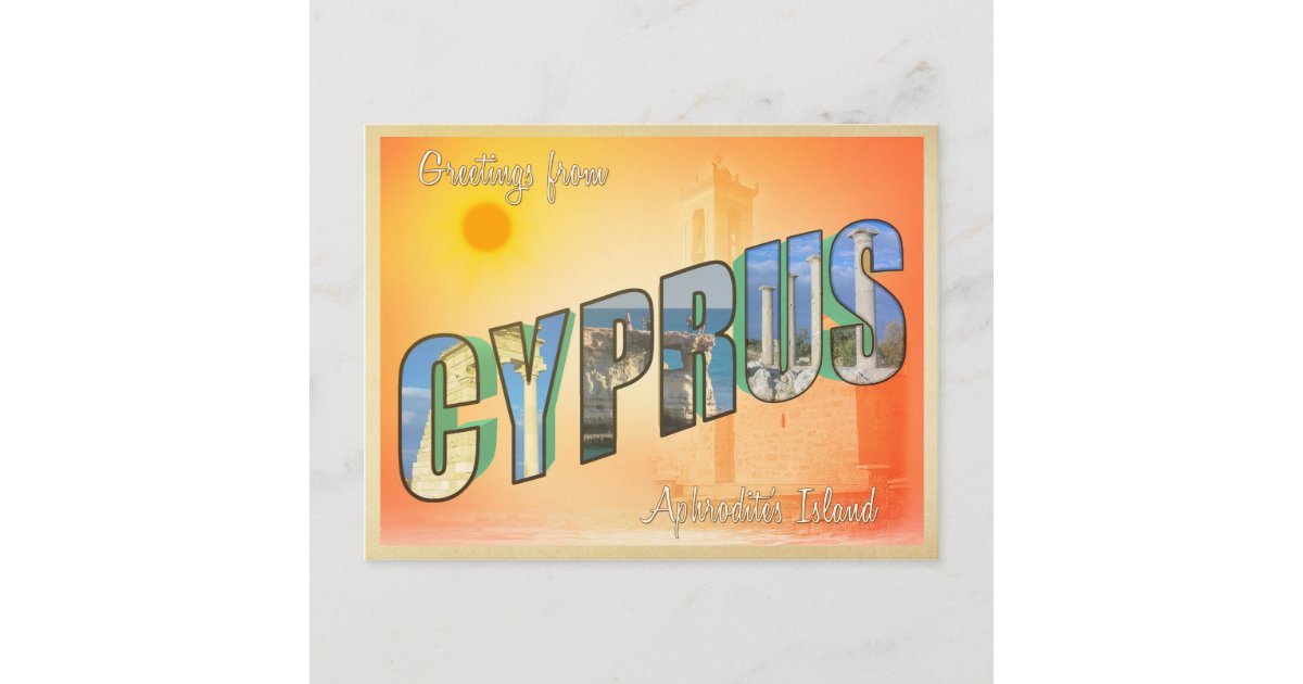 Cyprus Postcard | Zazzle