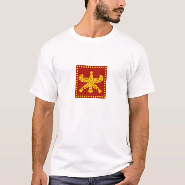 Cyrus the Great Standard Flag Basic Tee | Zazzle