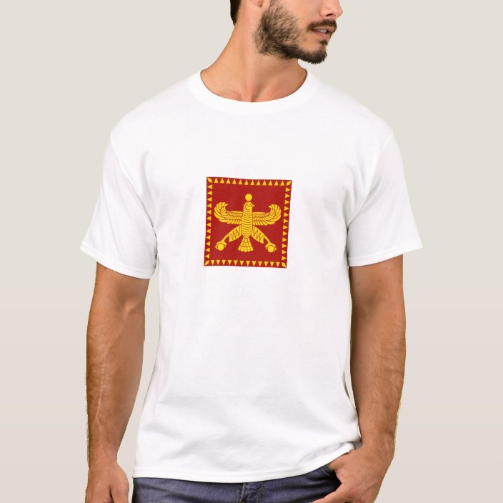 Cyrus the Great Standard Flag Basic Tee | Zazzle.com