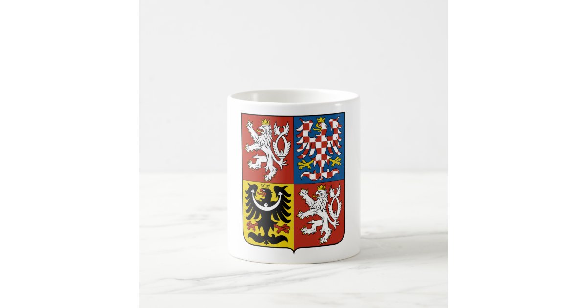 czech emblem coffee mug | Zazzle