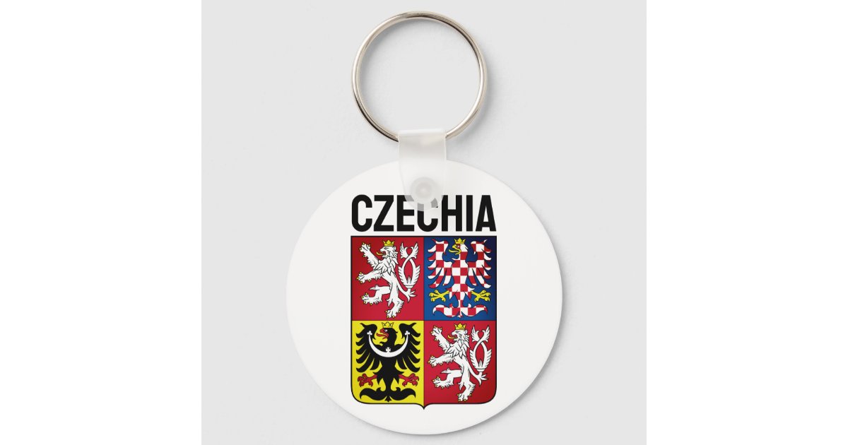 Czech Republic coat of arms Keychain | Zazzle