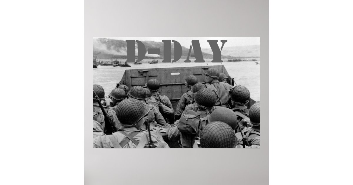 D-DAY POSTER | Zazzle