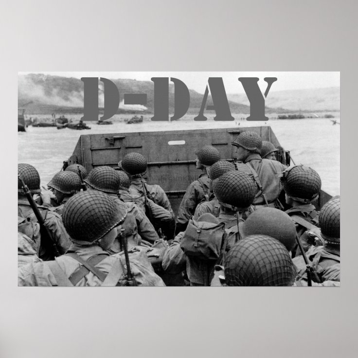 D-DAY POSTER | Zazzle