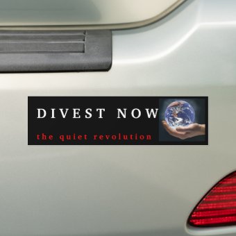 D I V E S T N O W BUMPER STICKER | Zazzle