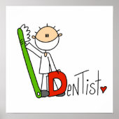 D is for Dentist Poster | Zazzle