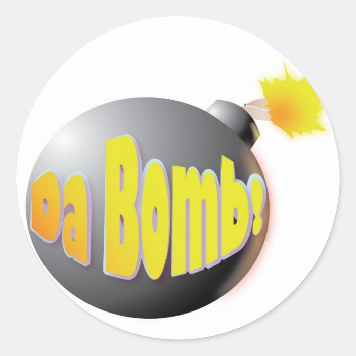 Da Bomb! sticker | Zazzle.com