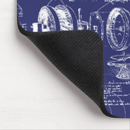 Da Vinci's Blueprints // Mouse Pad | Zazzle