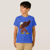 Dabbing Bald Eagle Funny Dab Bird T-Shirt | Zazzle