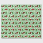 Dachshund Christmas Running Wrapping Paper | Zazzle