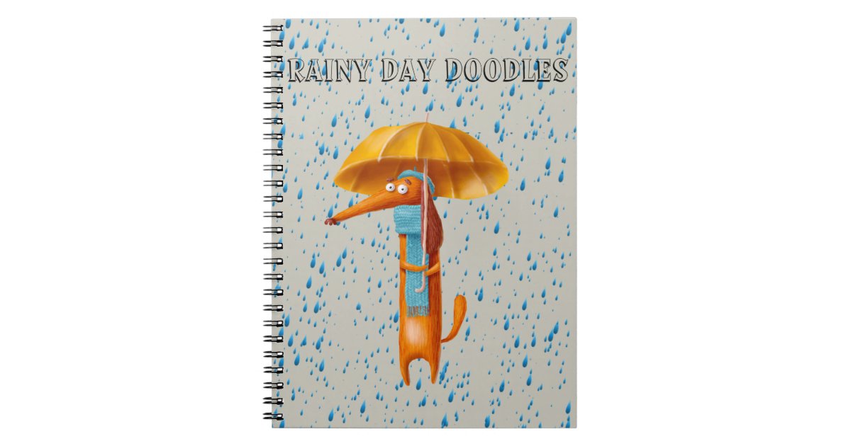 Dachshund Doodle Pad Wiener Dog Journal Book | Zazzle