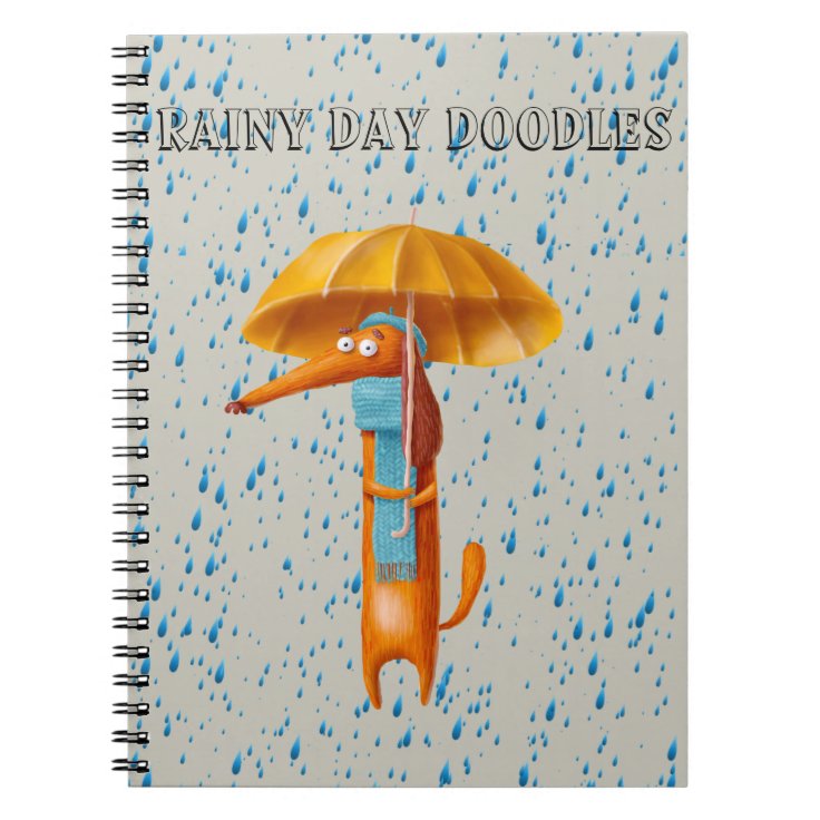 Dachshund Doodle Pad Wiener Dog Journal Book | Zazzle