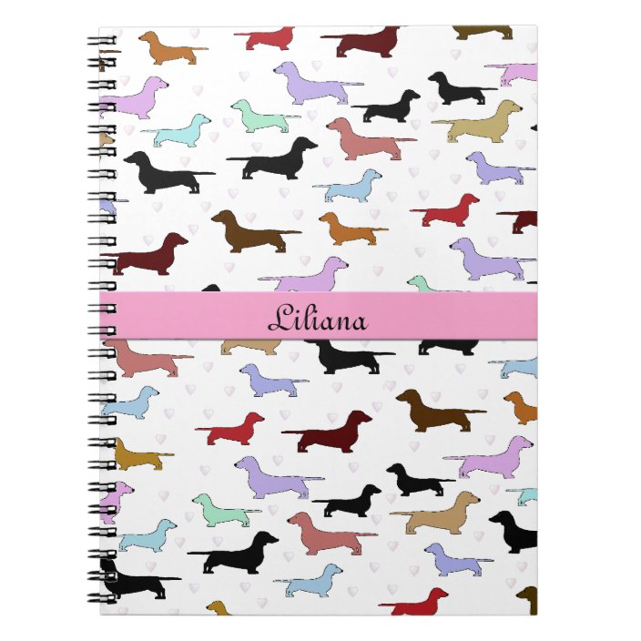 Dachshund Notebook | Zazzle.com