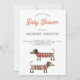 Dachshund Sausage Dog Baby Shower Invitation | Zazzle