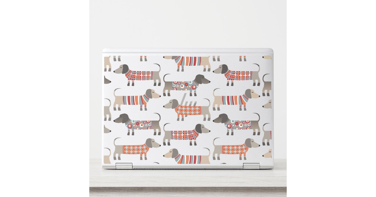 Dachshund Sausage Dog HP Laptop Skin | Zazzle