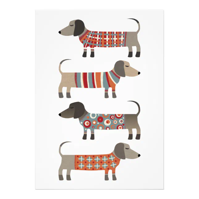 Dachshund Sausage Dog Photo Print | Zazzle