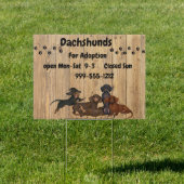 Dachshund Sign Puppy Sign | Zazzle