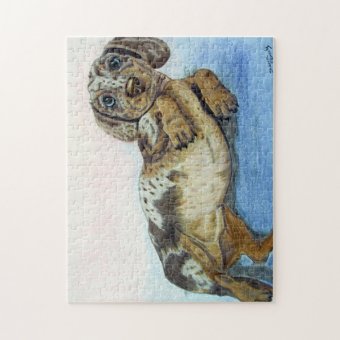 Dachshund Tummy Jigsaw Puzzle | Zazzle