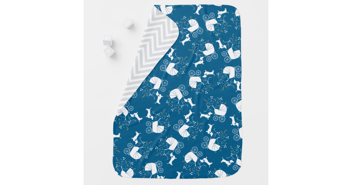 Dachshund Wiener Dog Baby Shower Baby Blanket | Zazzle