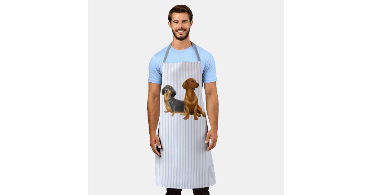 Dachshund Wiener Dogs Apron | Zazzle