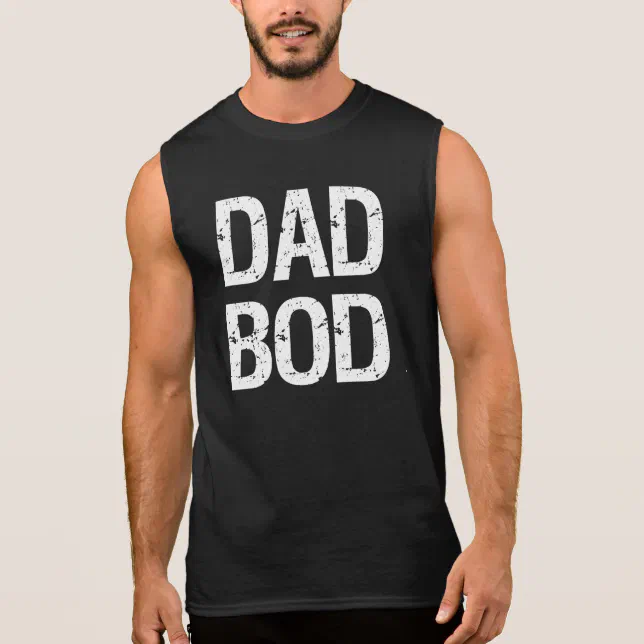 Dad Bod funny tank top | Zazzle