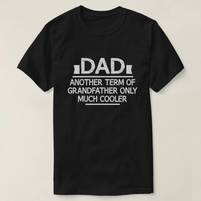 Dad Definition Funny Meaning Daddy Father's Day T-Shirt | Zazzle