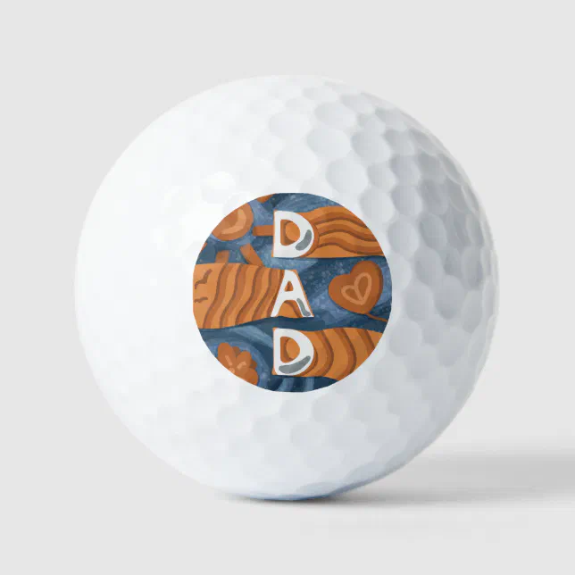 Dad - Happy Father’s Day Golf Balls | Zazzle