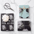 Dad to Be Ultrasound Photo First Father's Day Wrapping Paper Sheets ...