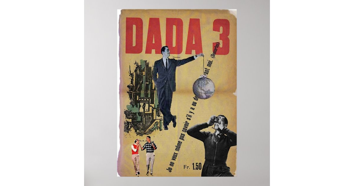 DADA POSTER | Zazzle