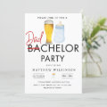 Dadchelor Dad To Be Men Man Baby Shower Invitation | Zazzle