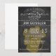 Dadchelor Party Invite in Chalkboard Typography | Zazzle