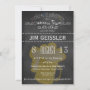 Dadchelor Party Invite in Chalkboard Typography | Zazzle