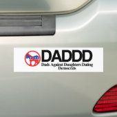 DADDD BUMPER STICKER | Zazzle