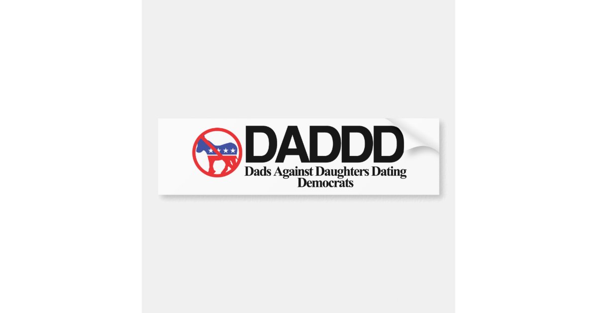 DADDD BUMPER STICKER | Zazzle