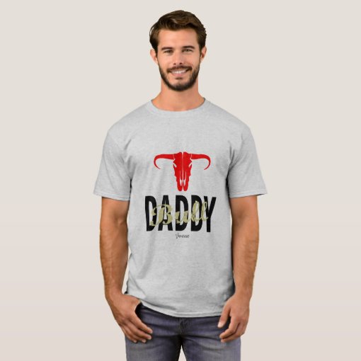 Daddy Bull by VIMAGO T-Shirt | Zazzle