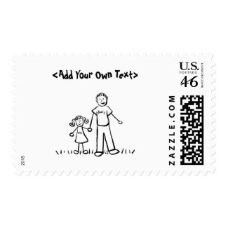 Father and Daughter Family Art (Drawing)