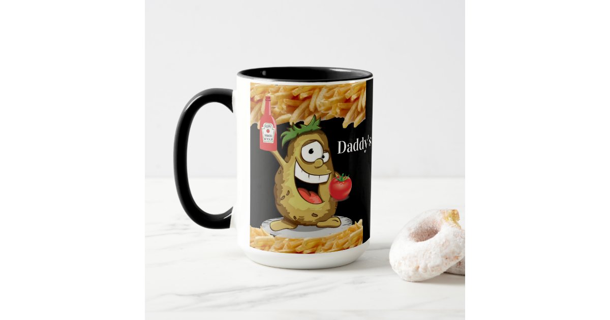 Daddy's Ketchup Time Mug | Zazzle