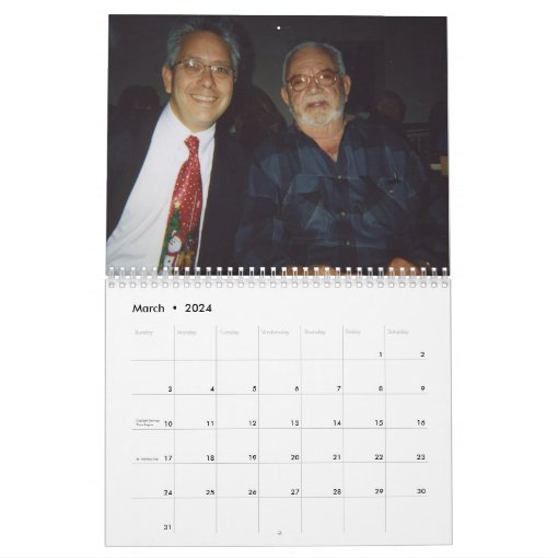 Dad's Fathers Day Calendar '07 | Zazzle