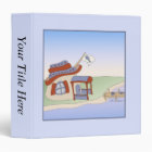 Custom Lake House Memories Book 3 Ring Binder | Zazzle.com