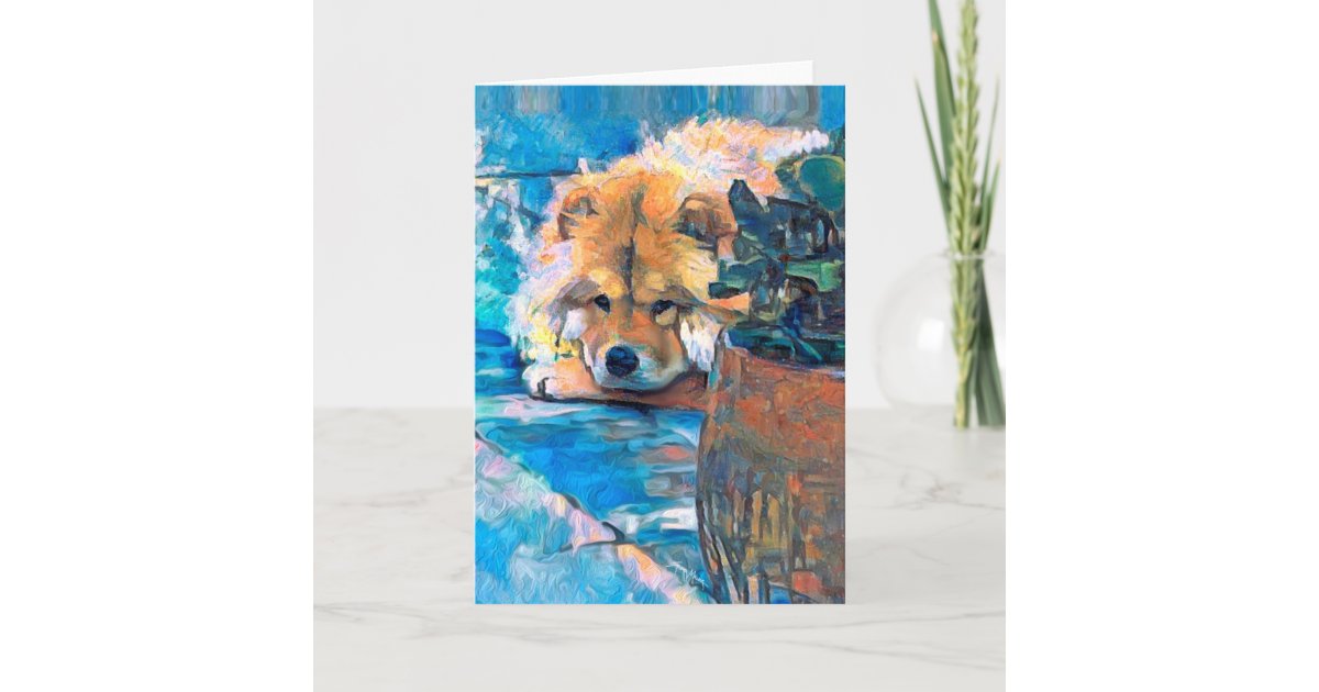 DAEJA at the beach house art cards | Zazzle
