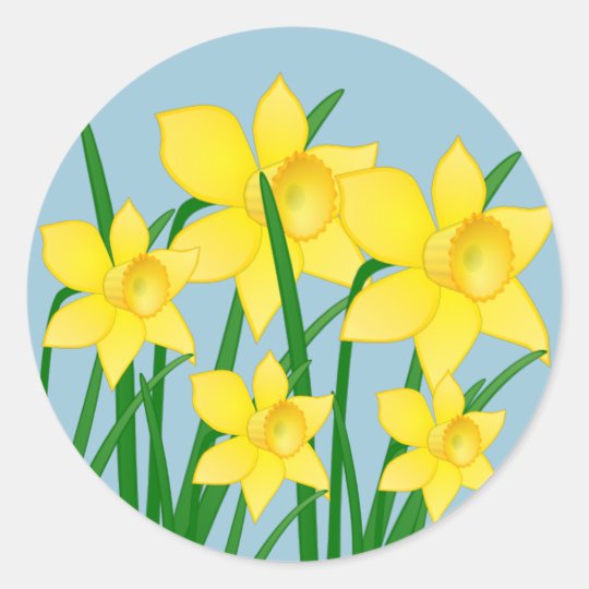 Daffodils Stickers | Zazzle.com