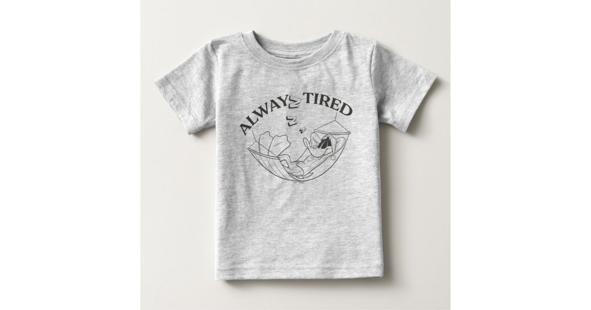 DAFFY DUCK™ Always Tired Baby T-Shirt | Zazzle