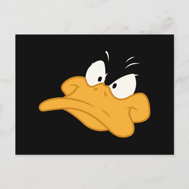 DAFFY DUCK™ Angry Face Postcard | Zazzle