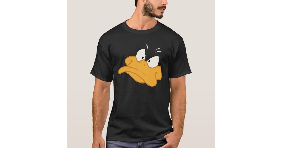 DAFFY DUCK™ Angry Face T-Shirt | Zazzle